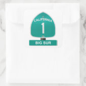 California Highway 1 Big Sur Stickers | Zazzle
