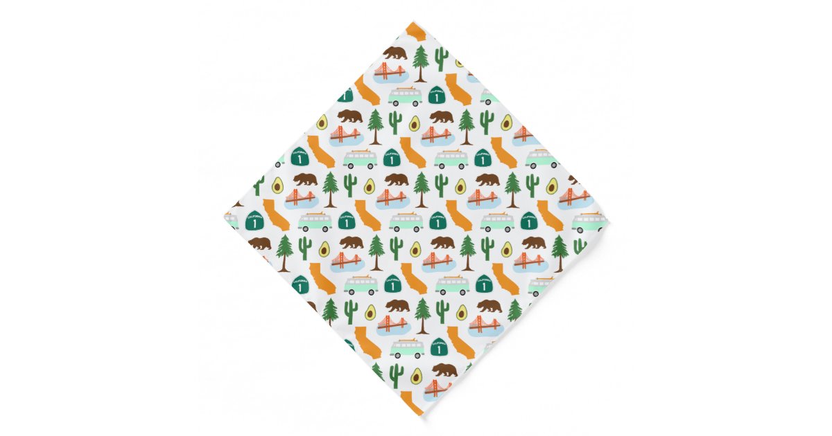 California Icons Bandana | Zazzle