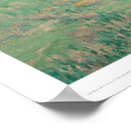 California landscape with Poppies (1213) Poster | Zazzle