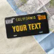 California License Plate from the 60s | Zazzle