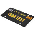 California License Plate from the 60s | Zazzle