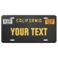 California License Plate from the 60s | Zazzle