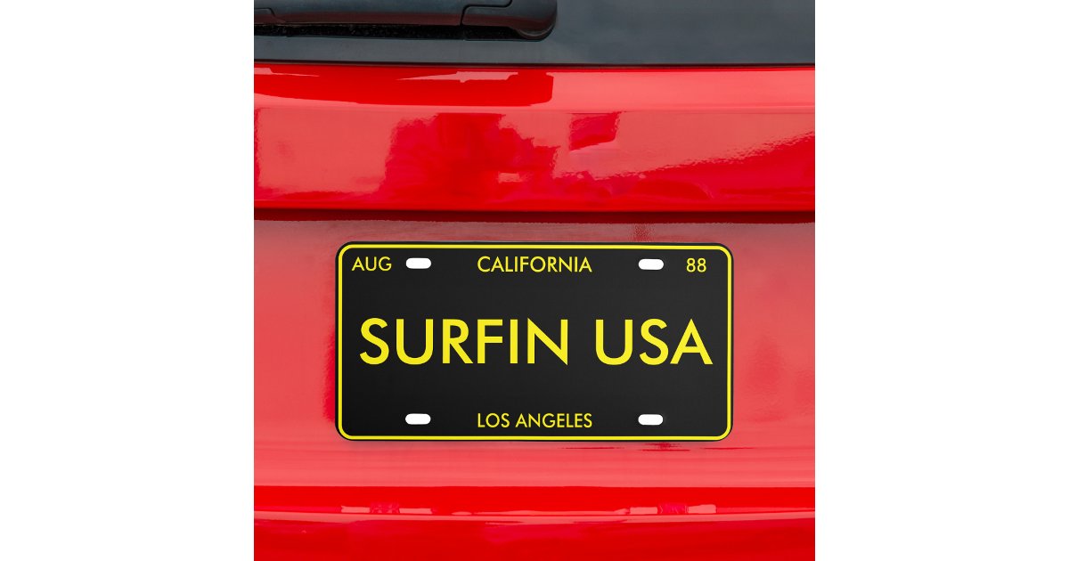 California Los Angeles License Plate | Zazzle