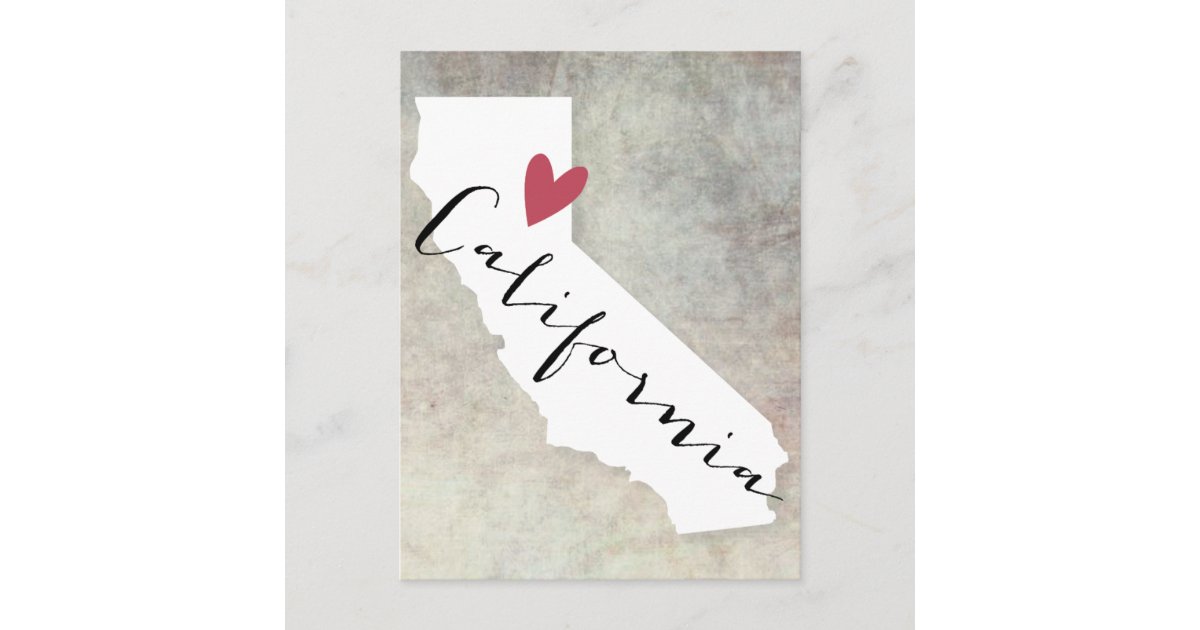 California Love Postcard | Zazzle