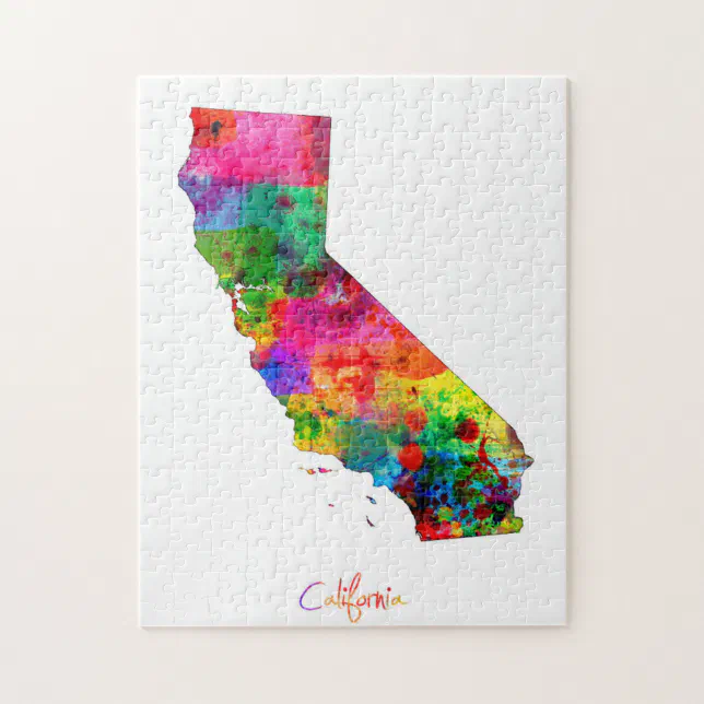 California Map Jigsaw Puzzle | Zazzle