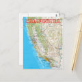 California Map Postcard | Zazzle