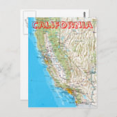California Map Postcard | Zazzle