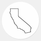 California Outline Sticker | Zazzle.com