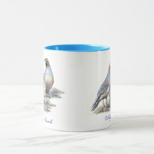California Quail Mug | Zazzle