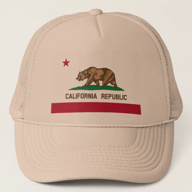 California Republic Hat | Zazzle