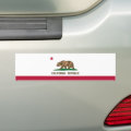 California Republic State Flag Bumper Sticker | Zazzle