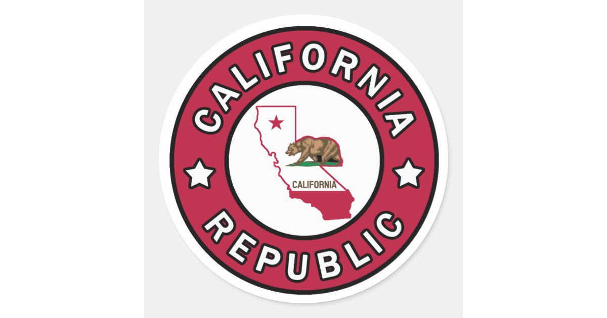 California Republic sticker | Zazzle