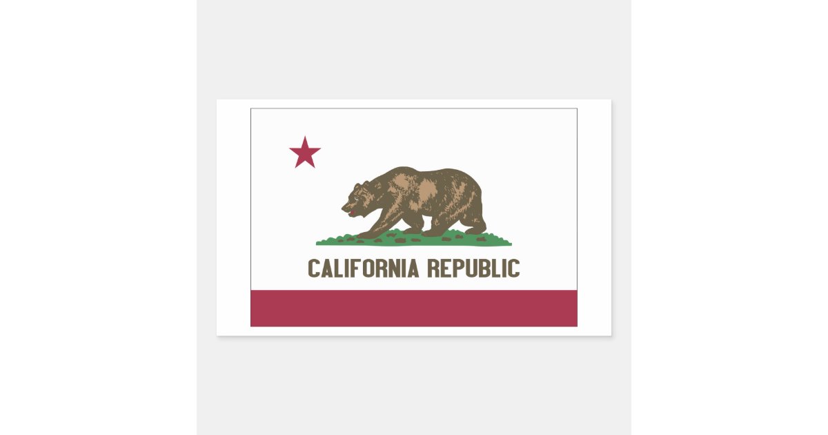 California Republic Sticker | Zazzle