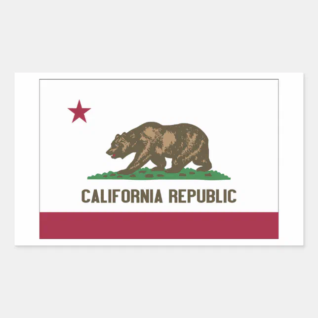 California Republic Sticker | Zazzle