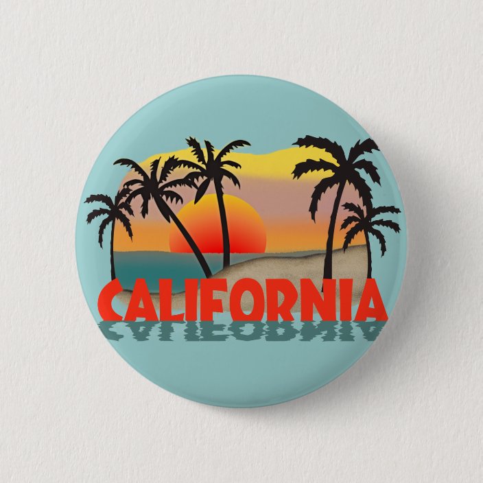 California Souvenir Pinback Button | Zazzle.com