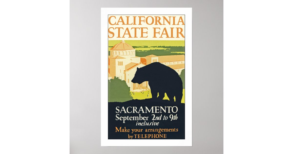California State Fair Poster | Zazzle