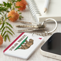 California State Flag Keychain | Zazzle