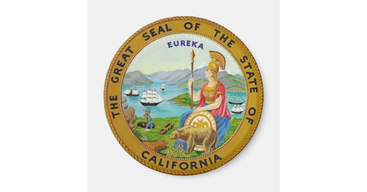 California State Seal Magnet | Zazzle