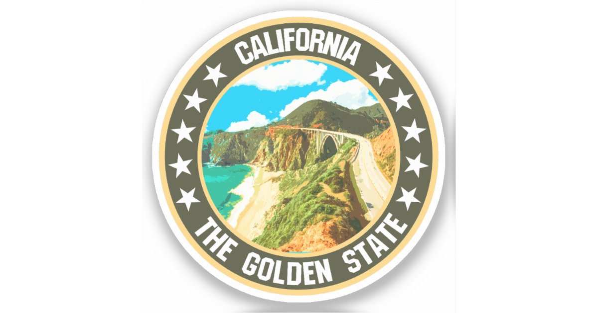 California sticker | Zazzle