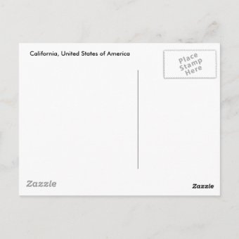 California, USA Postcard | Zazzle