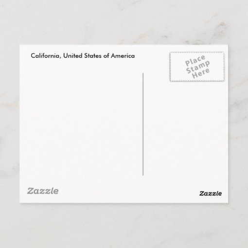 California, USA Postcard | Zazzle