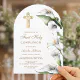 Calla Lilies Arch First Communion Invitation | Zazzle