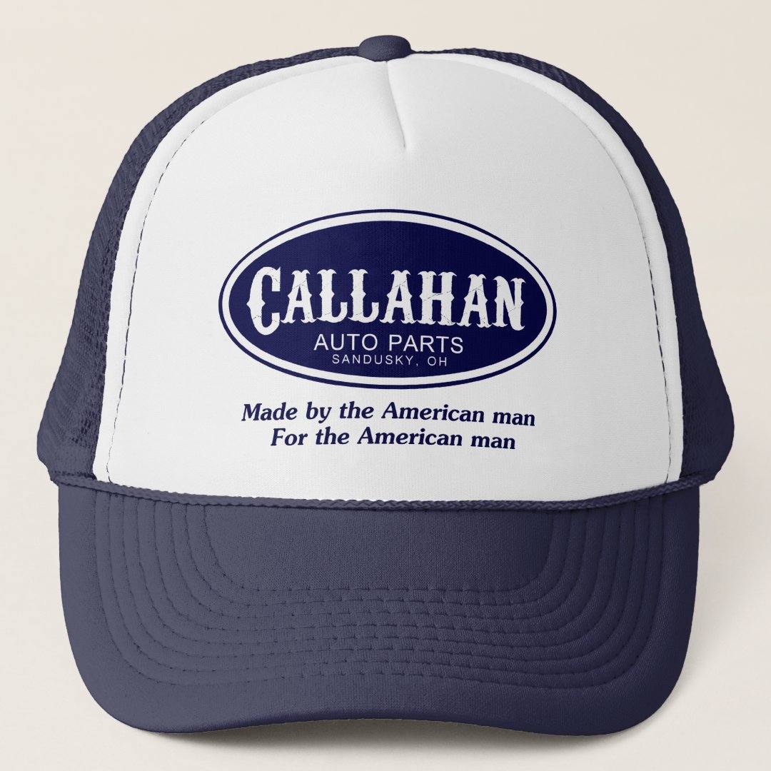 Callahan Auto Parts Logo Trucker Hat | Zazzle