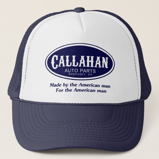 Callahan Auto Parts Logo Trucker Hat | Zazzle.com
