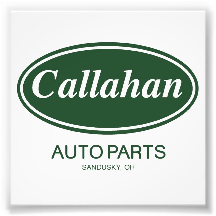 Callahan Auto Parts Photo Print | Zazzle.com