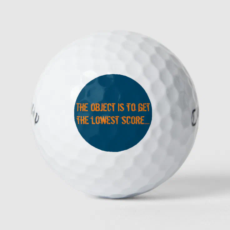 Callaway Warbird Golf Balls Reminder Edition | Zazzle