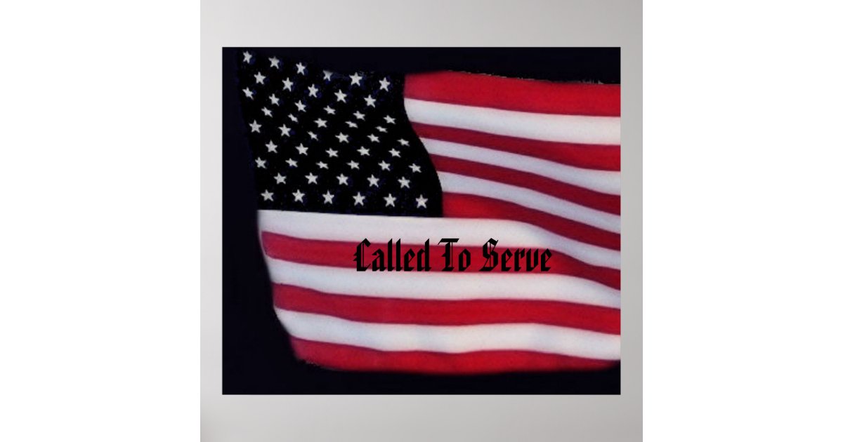 called to serve poster | Zazzle