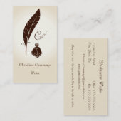 Calligraphy Business Card | Zazzle