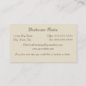 Calligraphy Business Card | Zazzle