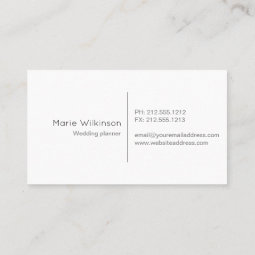 Calligraphy business card | Zazzle