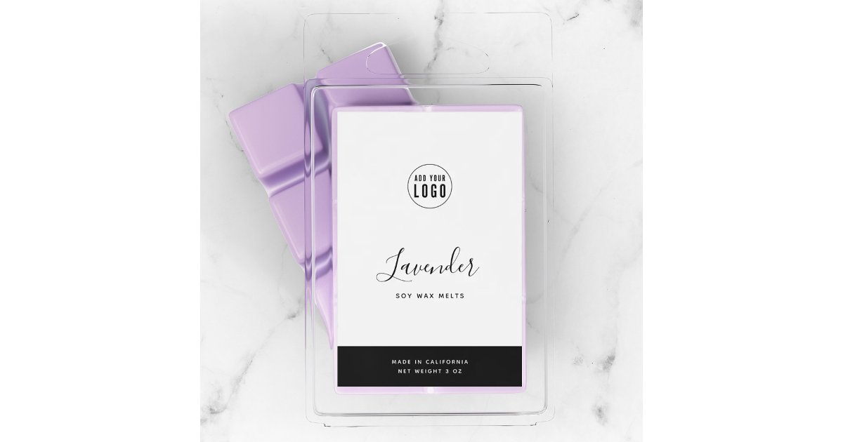 Calligraphy Editable Colors Contrast Product Label | Zazzle