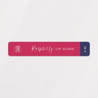 Calligraphy Editable Colors Contrast Product Labels | Zazzle