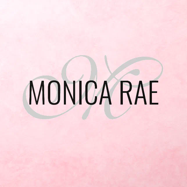 Calligraphy name Personalized Script Initial Wal Wall Decal | Zazzle