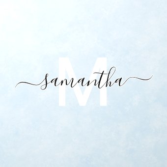 Calligraphy name Personalized Script Wall Decal | Zazzle