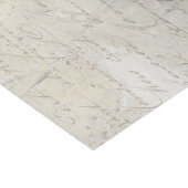 Calligraphy Script Gray Beige Marble Decoupage Tissue Paper | Zazzle