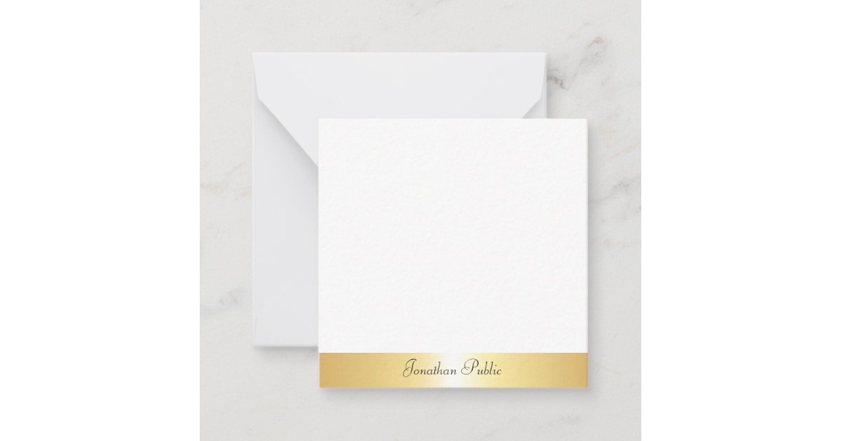 Calligraphy Script Text Name Gold Template | Zazzle