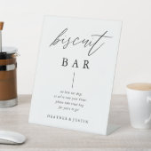 Calligraphy Script Wedding Biscuit Bar Sign | Zazzle