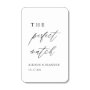 Calligraphy The Perfect Match Wedding Matches | Zazzle