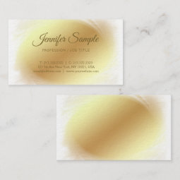 Calligraphy Vip Ceo Employer Elegant Luxury Business Card | Zazzle