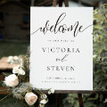 Calligraphy Welcome Wedding Sign | Zazzle