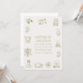 Calling All Campers Kids Birthday Party Invite | Zazzle
