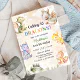 Calling All Dragons Watercolor 2nd Birthday Invitation | Zazzle