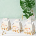 Calling All Party Animals Safari 1st Birthday Favor Boxes | Zazzle