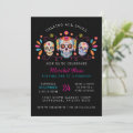 Calling All Souls Mexican Candy Skull Birthday Invitation | Zazzle