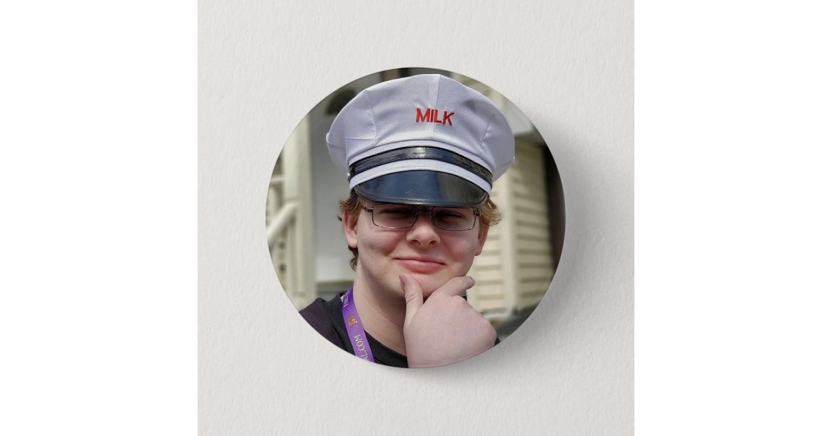 CallMeCarson Milkman Pin | Zazzle