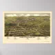 Calumet and Red Jacket, MI Panoramic Map - 1881 Poster | Zazzle